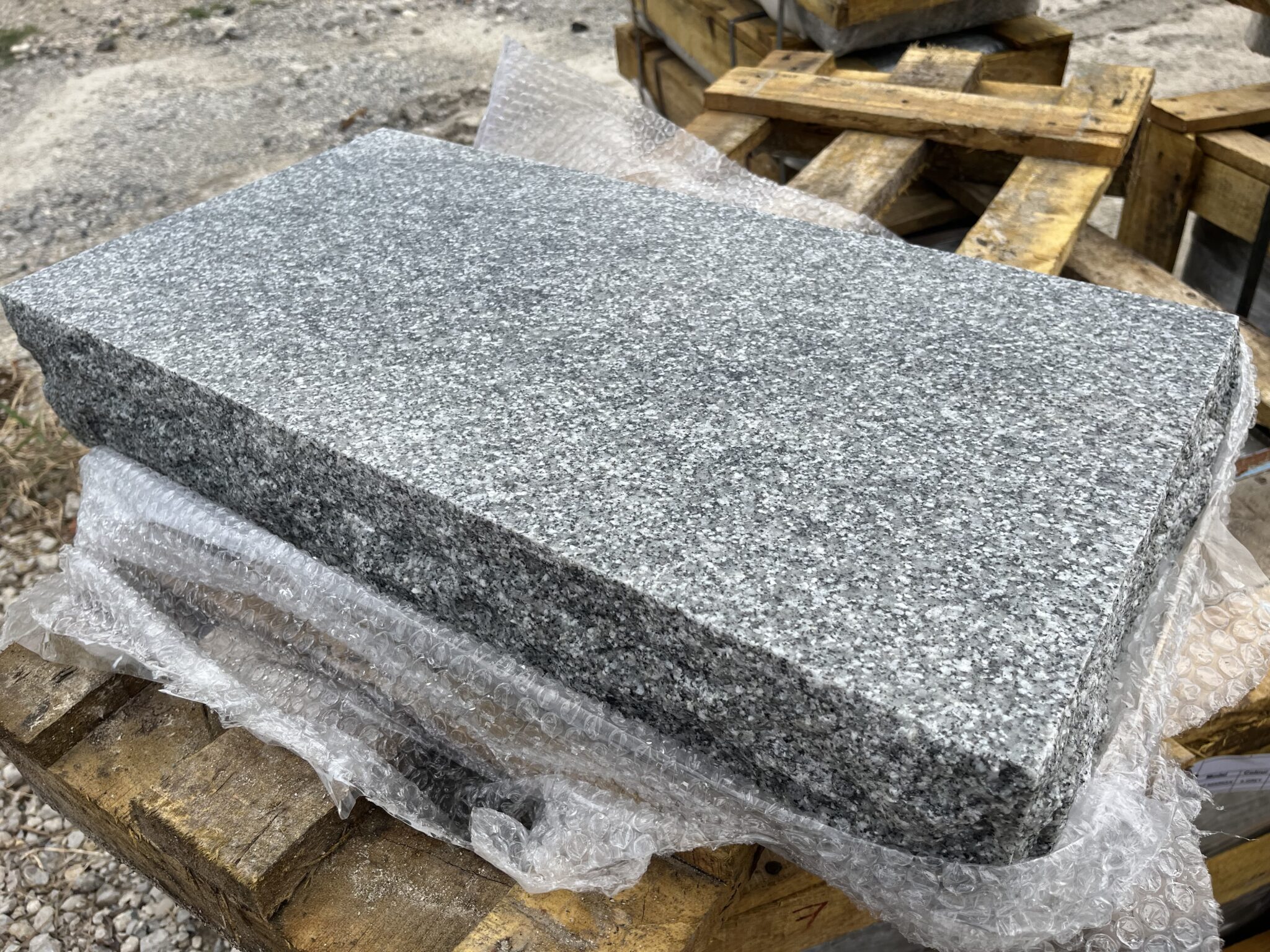 India Grey Granite -Flat Markers (12″x24″x4″| Chiseled Edges) – Granite ...
